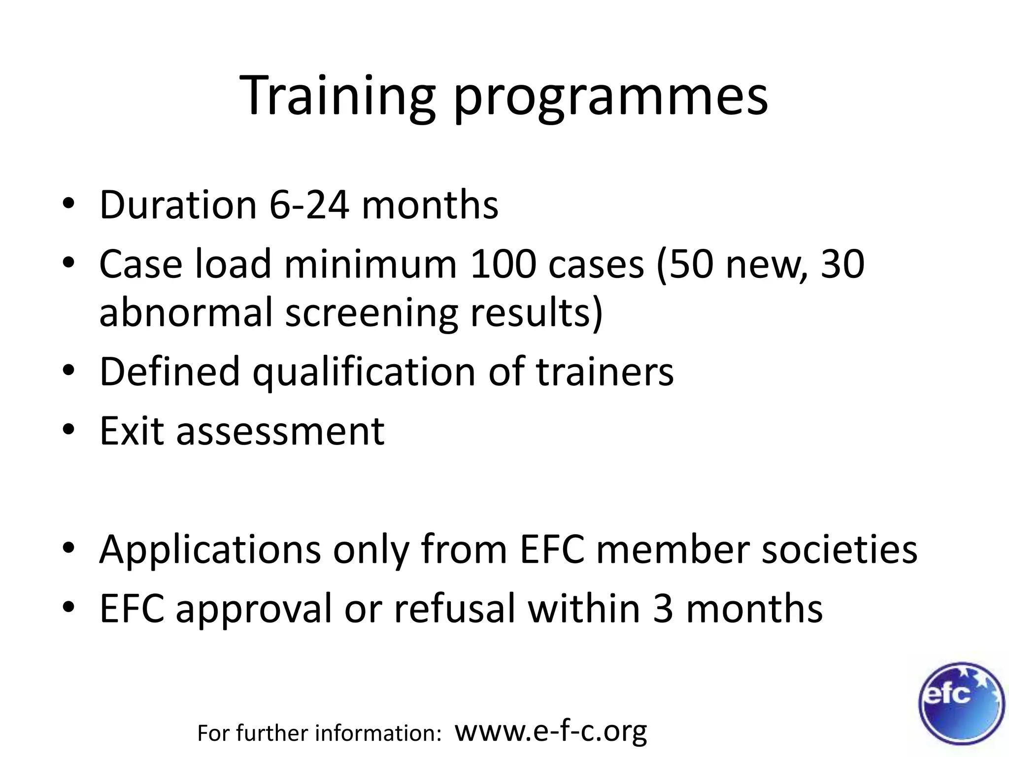 Karl Ulrich Petry- EFC concept of quality standards in education ...