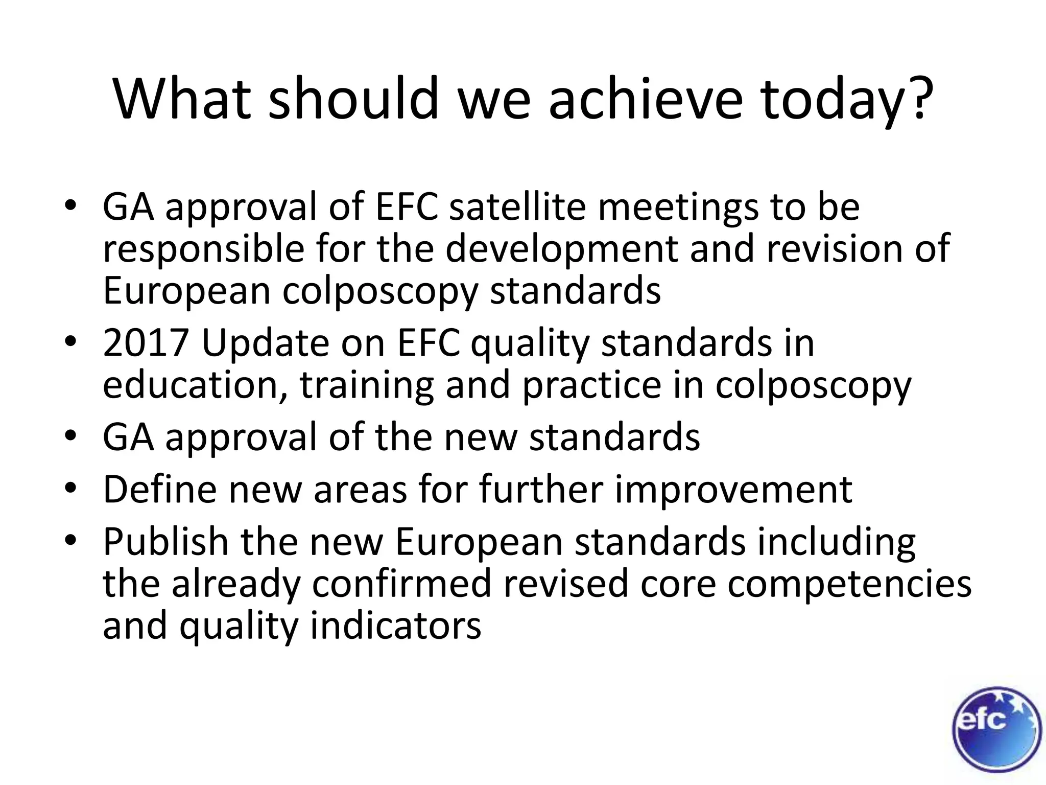 Karl Ulrich Petry- EFC concept of quality standards in education ...