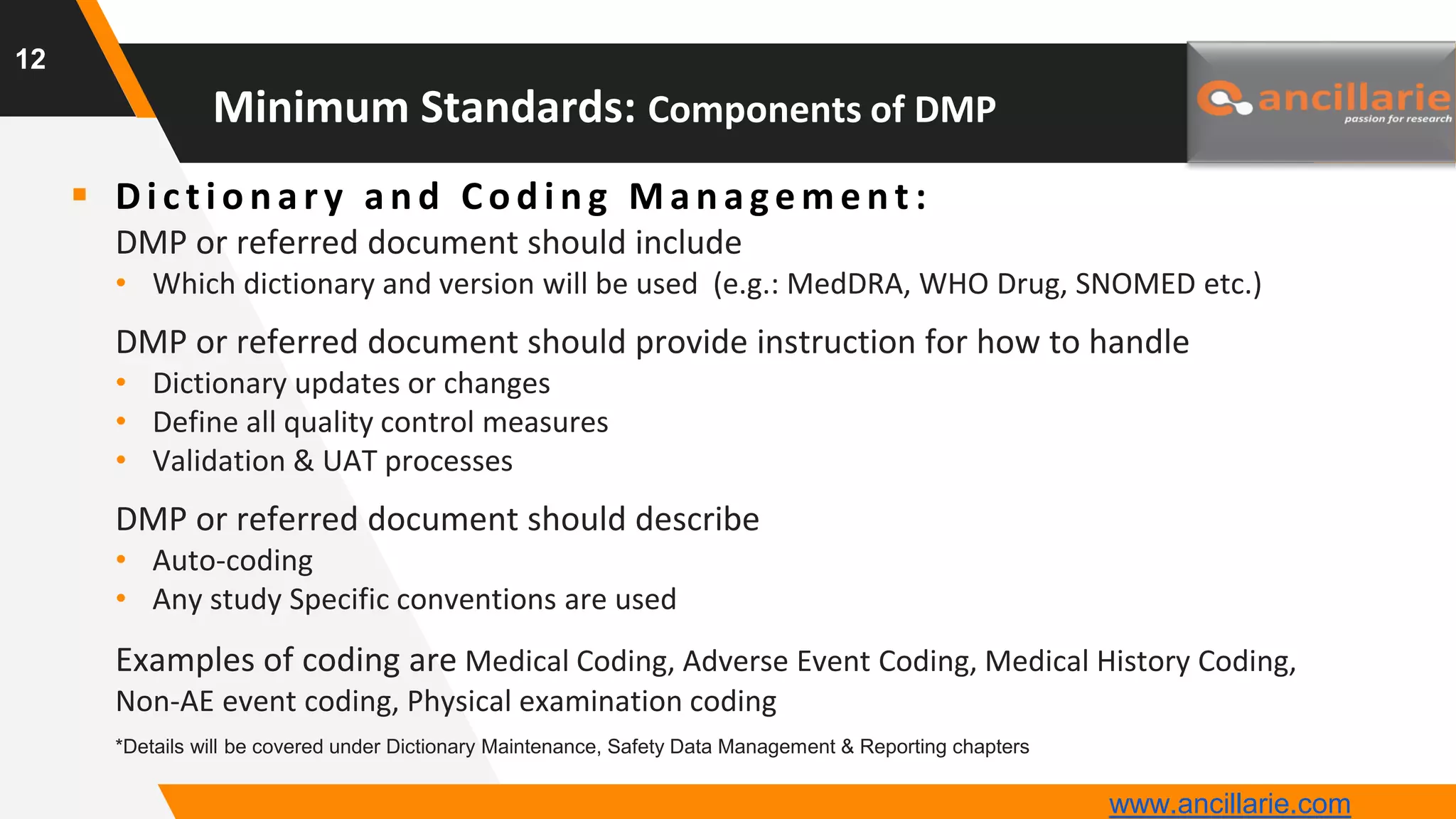 Data management plan (important components and best practices) final v ...