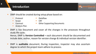 Data management plan (important components and best practices) final v ...
