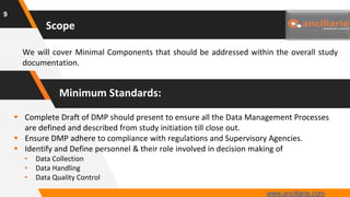 Data management plan (important components and best practices) final v ...
