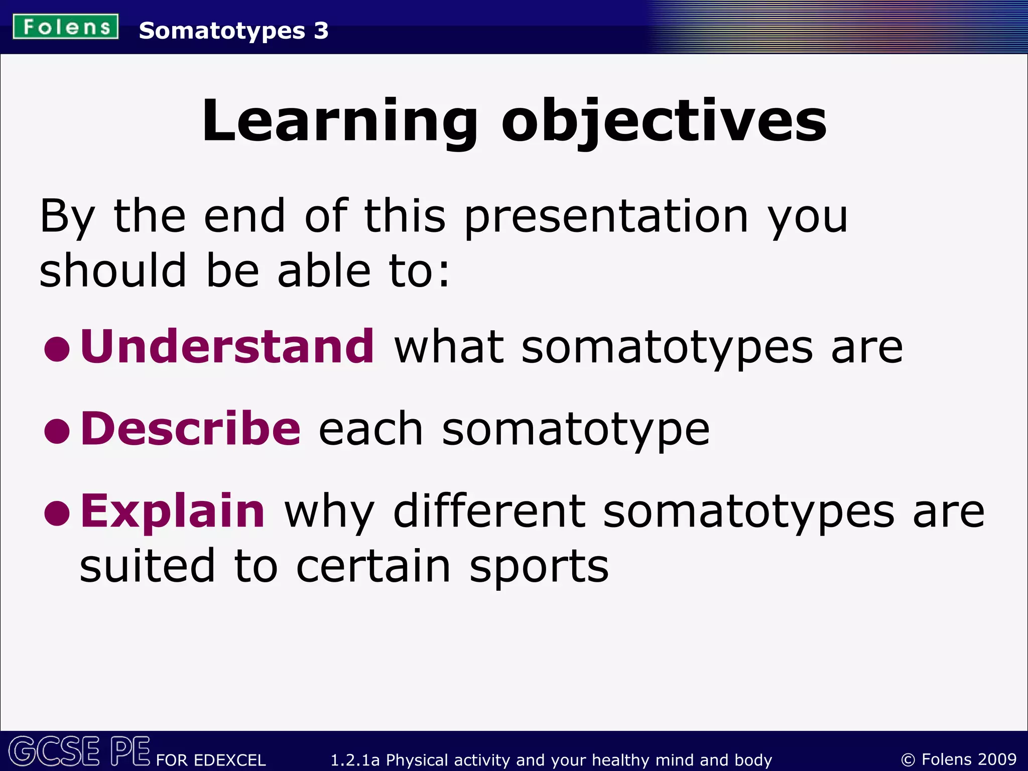 somatotypes | PPT
