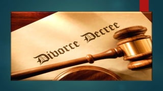 Divorce in hindu religion | PPTX