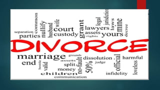 Divorce in hindu religion | PPTX