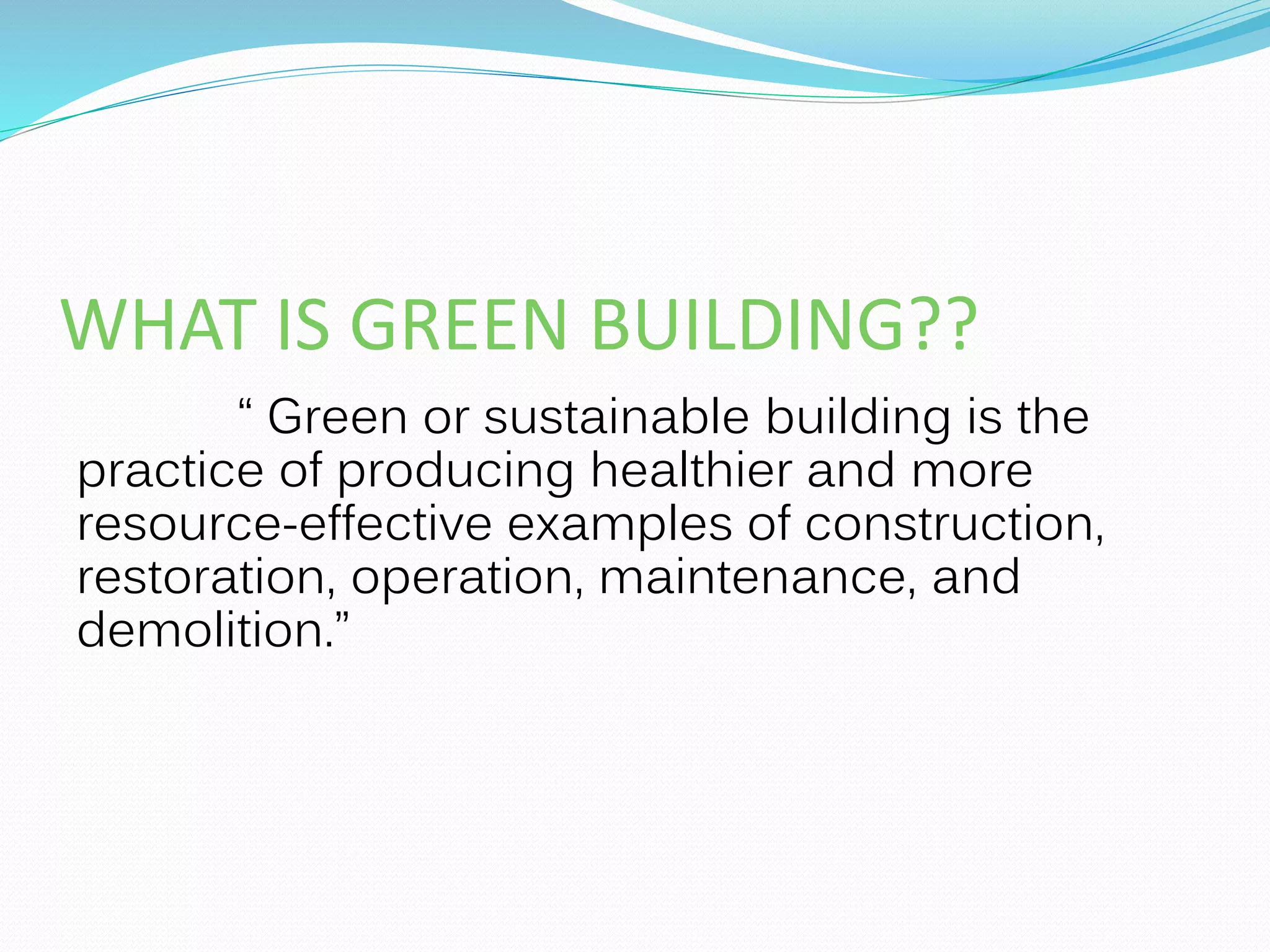green building ppt | PPTX | Green Solutions | Business
