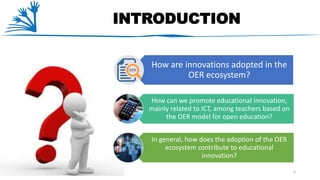 Technology adoption in Education: Challenges to create and share with ...
