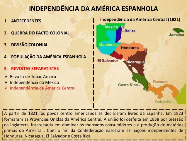 Independência da américa espanhola