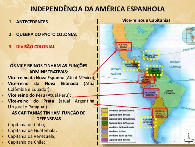 Independência da américa espanhola