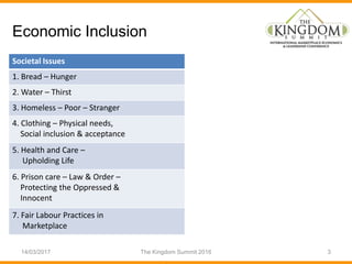 Economic Inclusion by Louis Rossouw | PPT