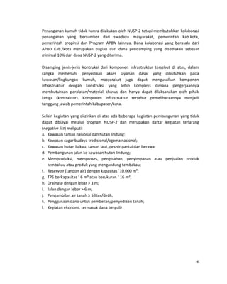 Petunjuk Teknis Penyusunan NUAP - NUSP2 | DOC