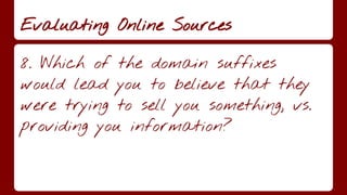 2.62 evaluating sources | PDF