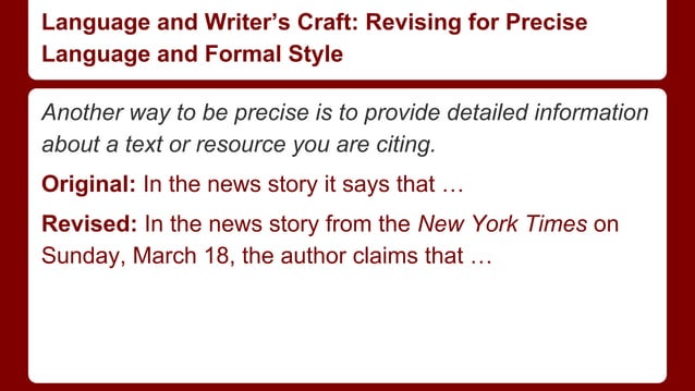 2.6 e evaluating sources → formal style | PDF
