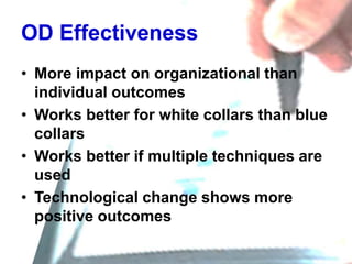 Konsep & Ruang Lingkup Organization Development (OD) | PDF