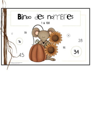 2. bingo nombre1a100 | PDF