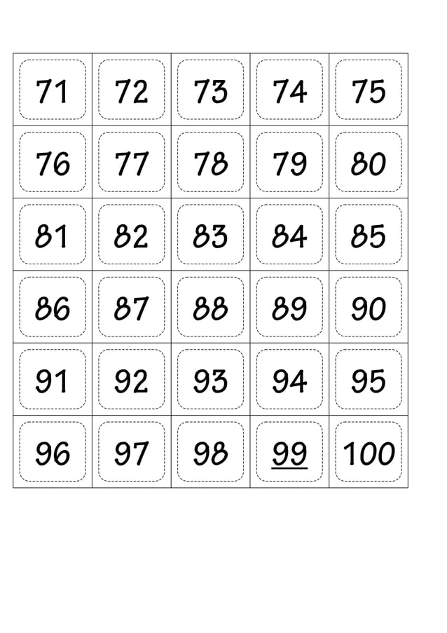 2. bingo nombre1a100 | PDF