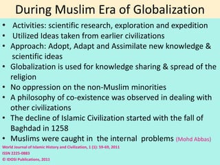 Muslim Ummah in Facing the Challenges of Globalization (Presented in ...