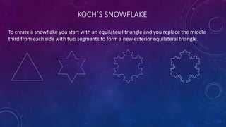 2. fractal presentation | PPTX | Physics | Science