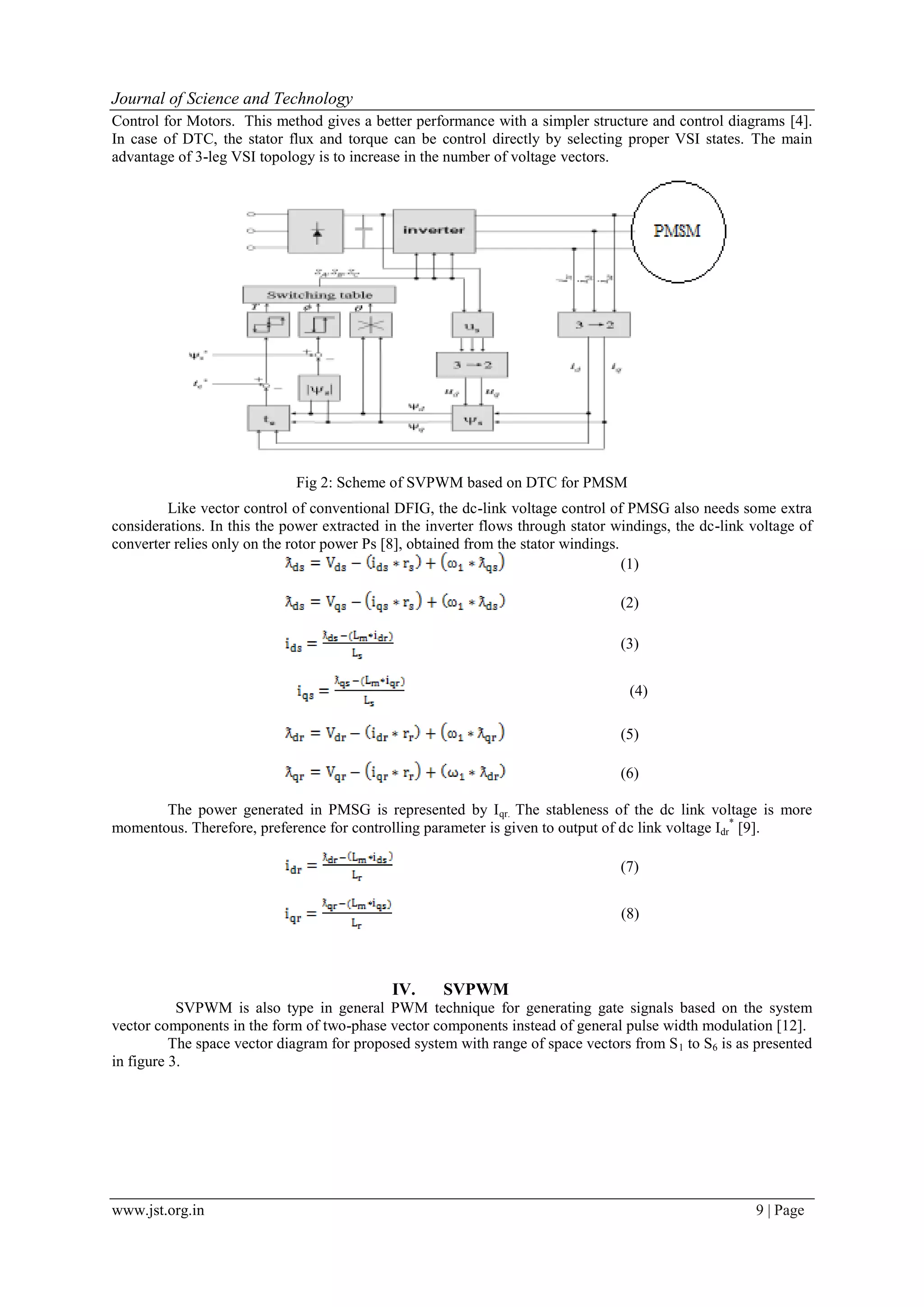 2.a neuro fuzzy based svpwm technique for pmsm (2) | PDF