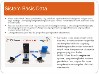 2. Sistem Basis Data | PDF