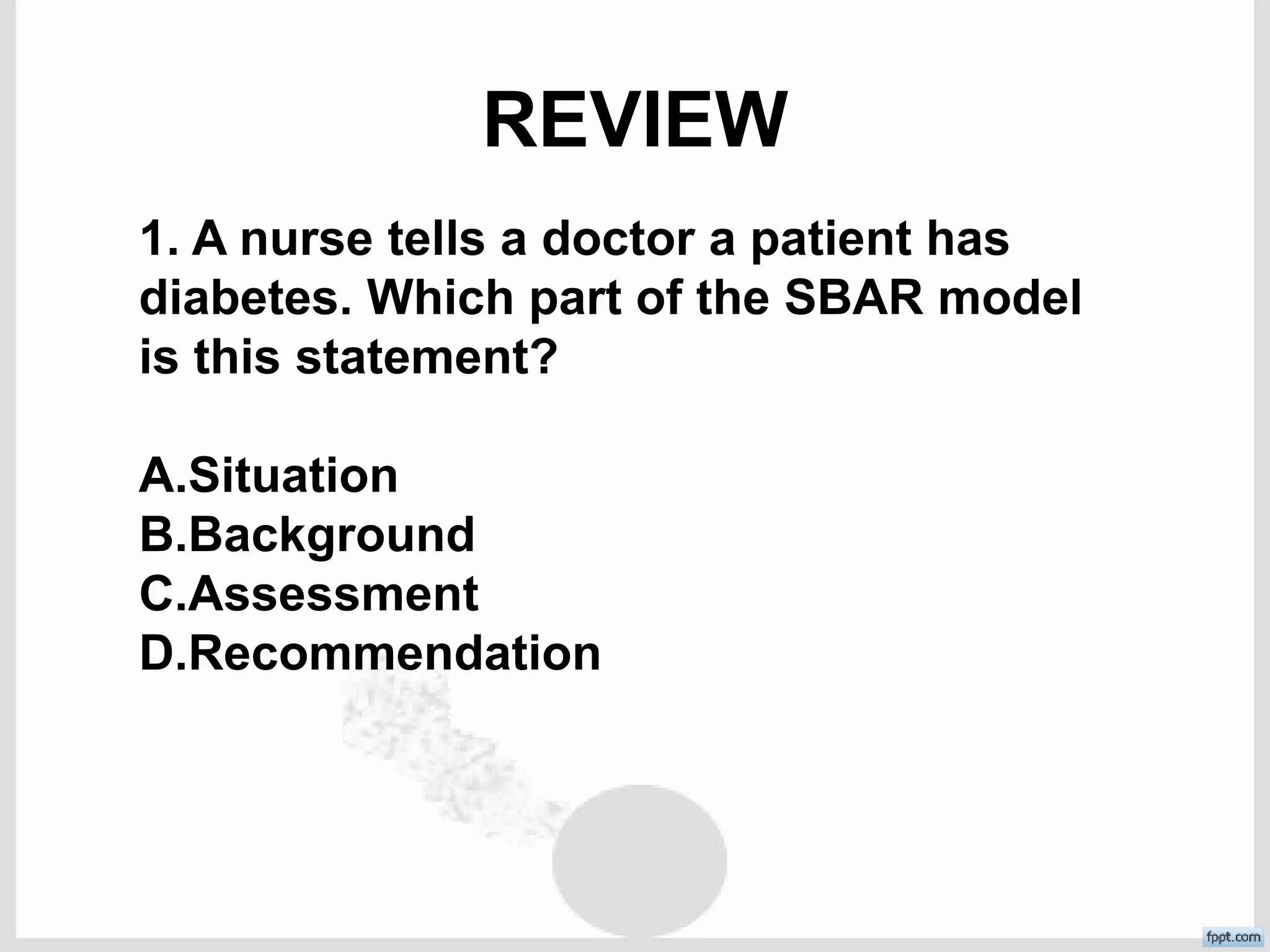 2. sbar background | PPT