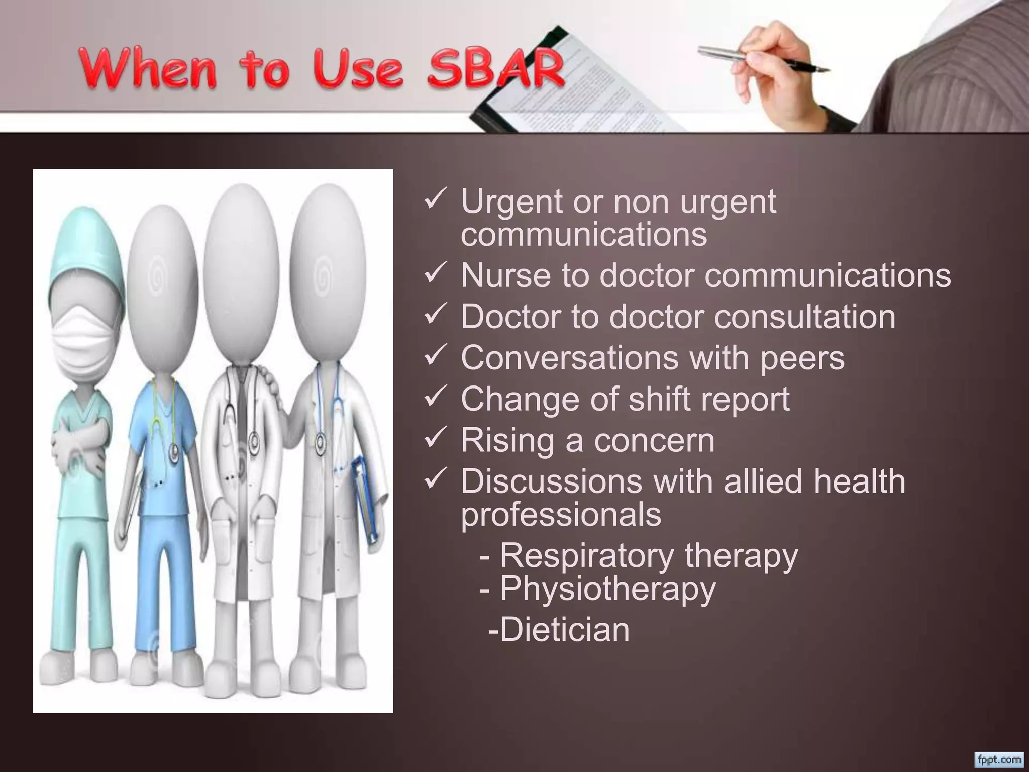 2. sbar background | PPT