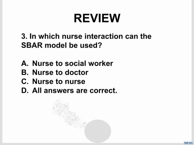 2. sbar background | PPT