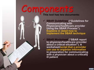 2. sbar background | PPT