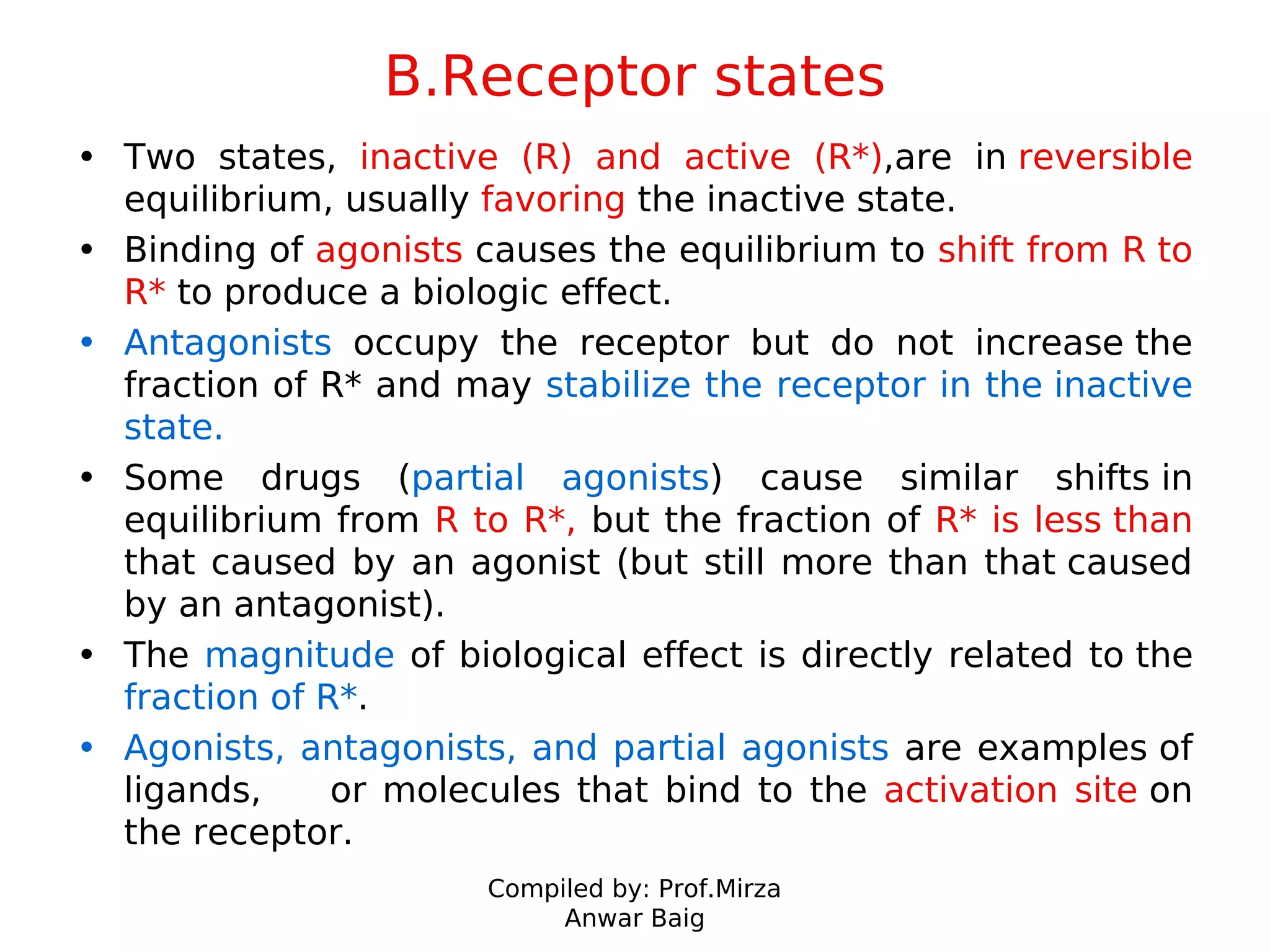 2.Mechanism of drug actons | PDF