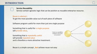 SOA PRINCIPLES :2. Service Reusability | PPTX