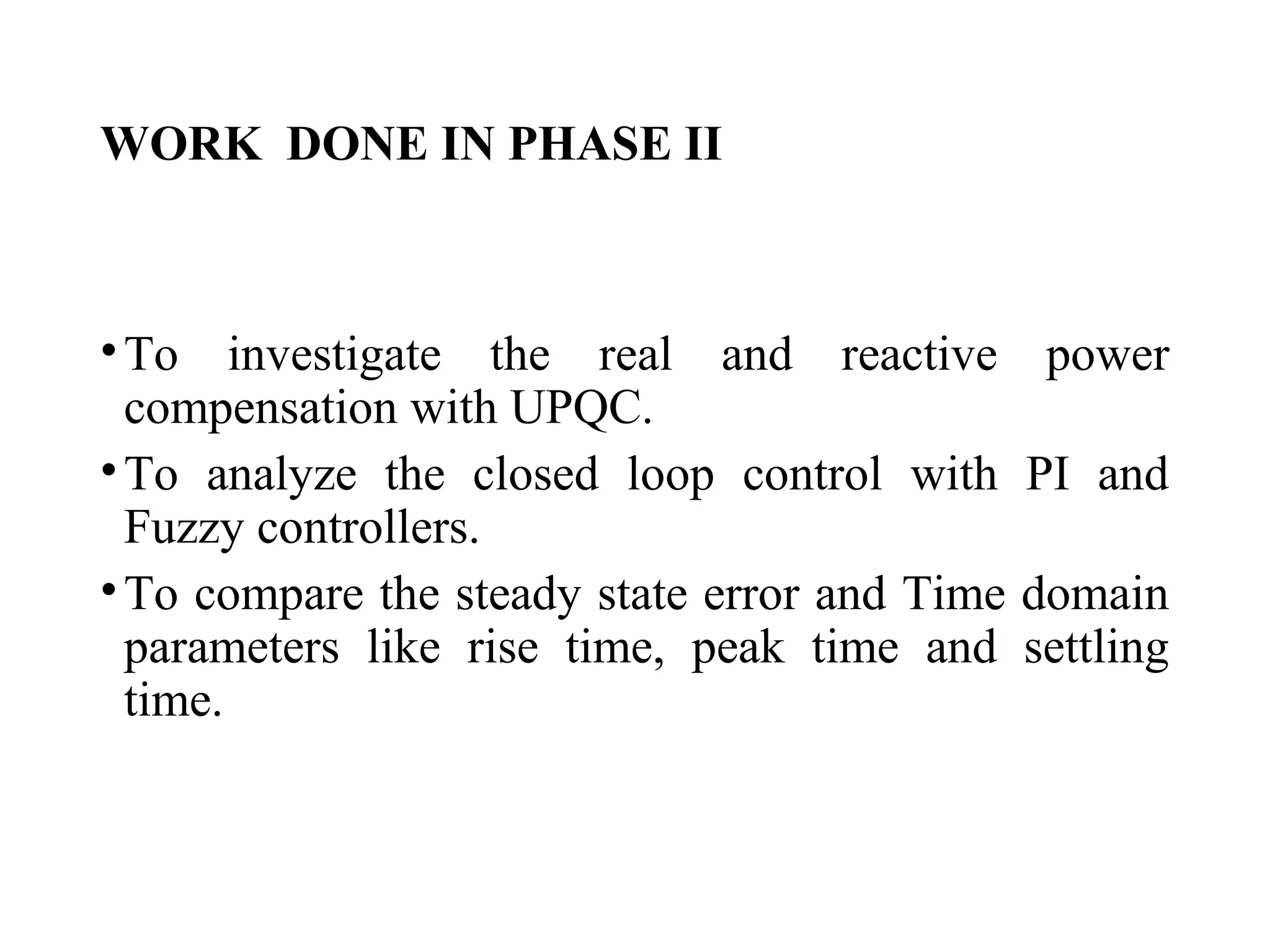 POWER QUQLITY IMPROVEMENT WITH UPQC | PPT | Technology & Computing