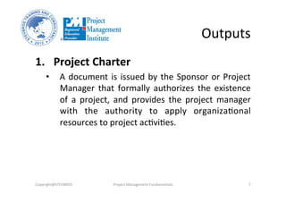 Project Integration Management | PPT