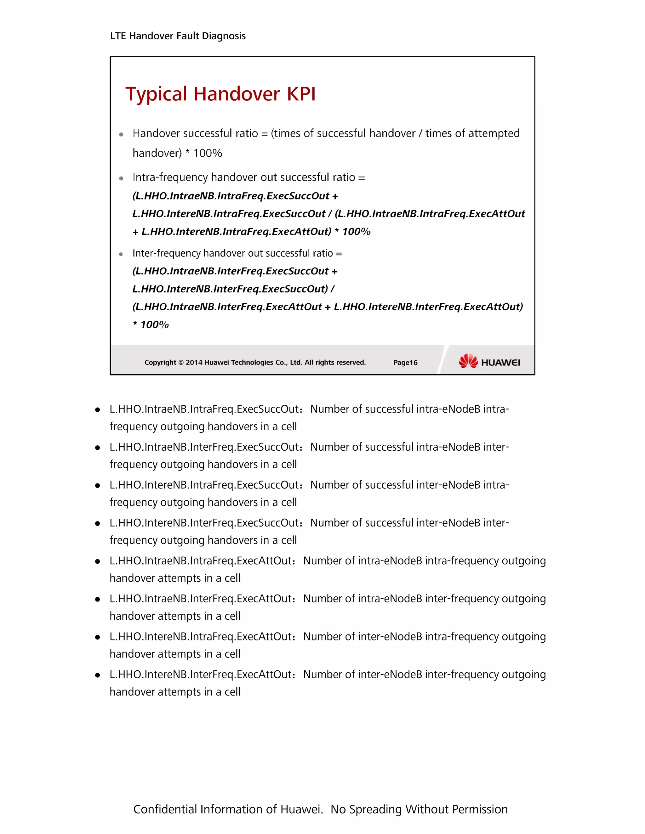 2.oeo000010 lte handover fault diagnosis issue 1 | PDF
