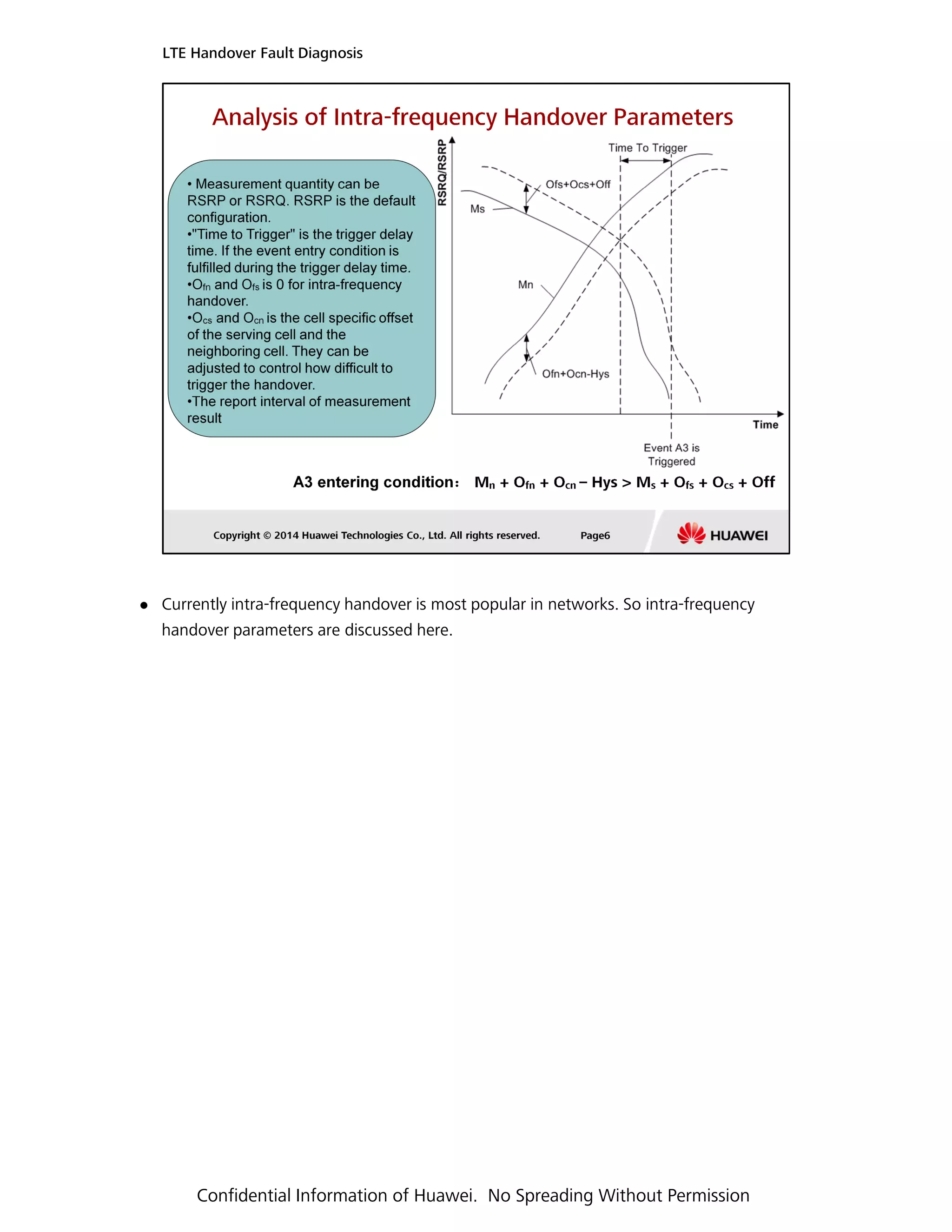 2.oeo000010 lte handover fault diagnosis issue 1 | PDF