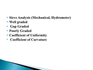 Soil classification 1 | PPT