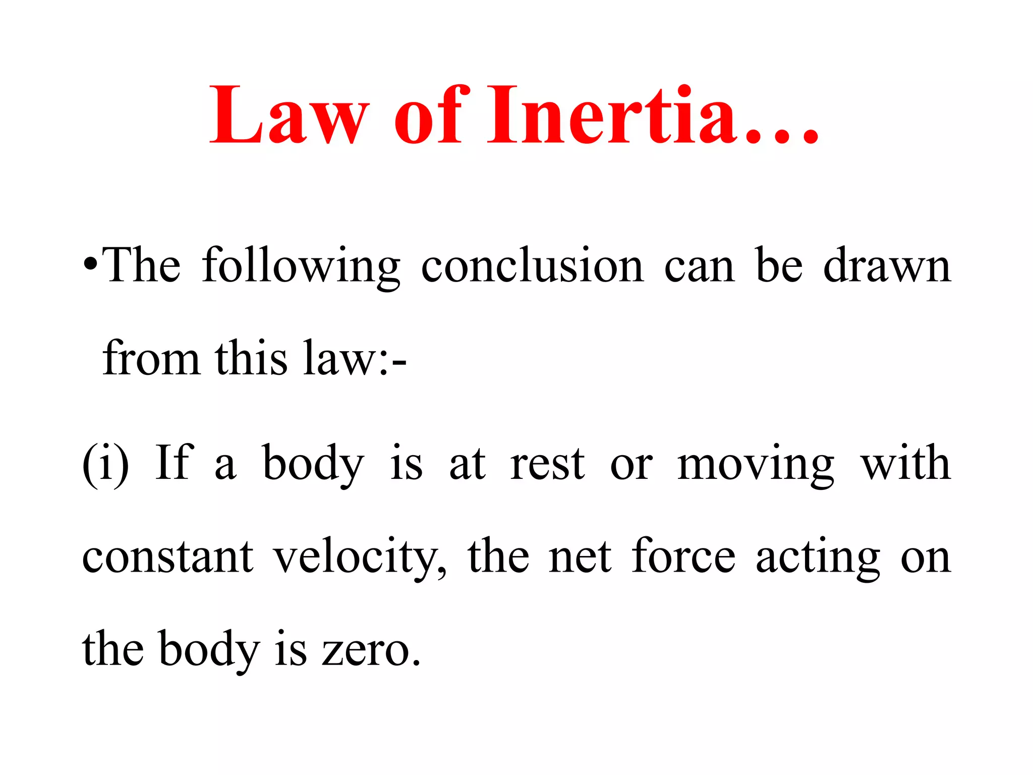 Newton's Laws of Motion | PPTX