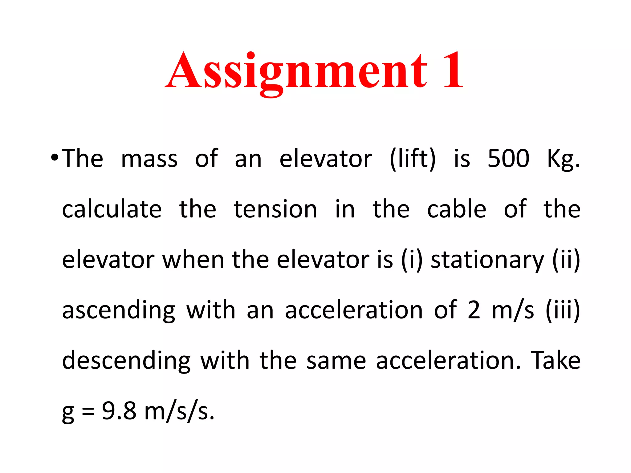 Newton's Laws of Motion | PPTX