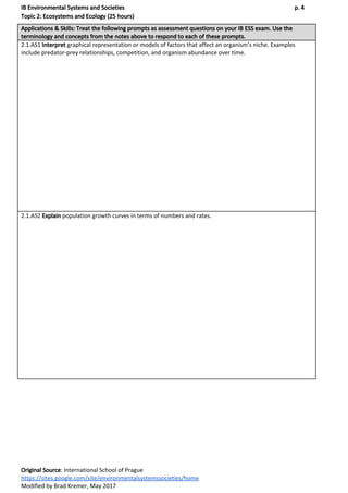 2.1 species and populations notes | PDF