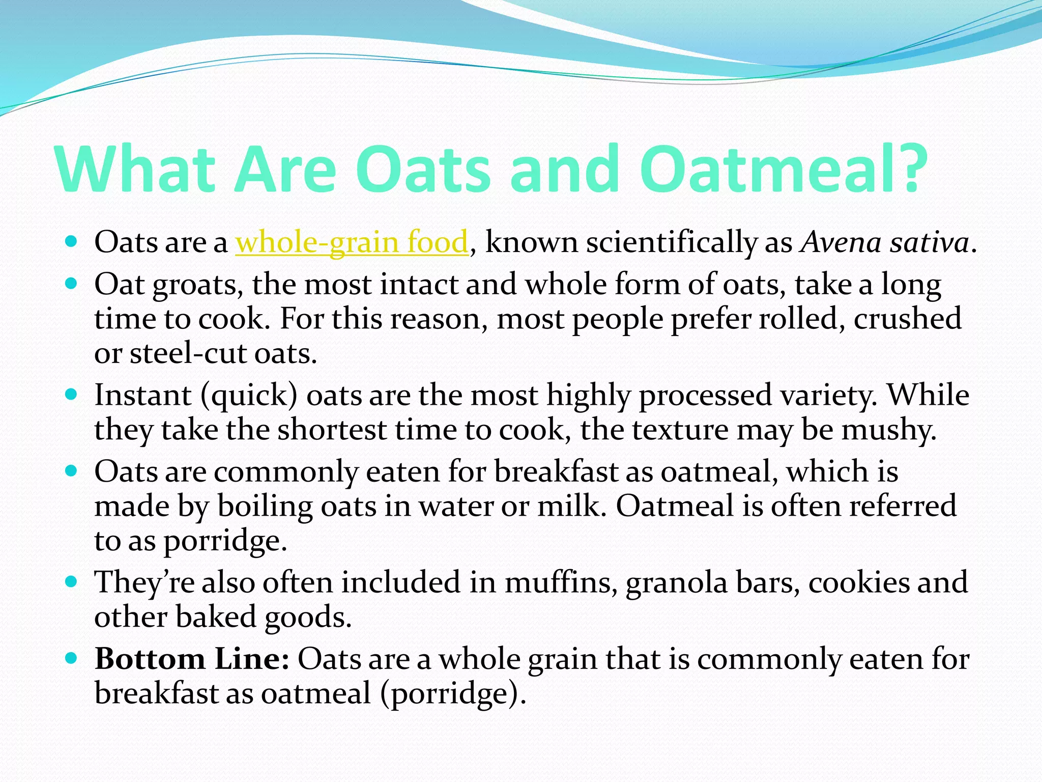 oats | PPTX