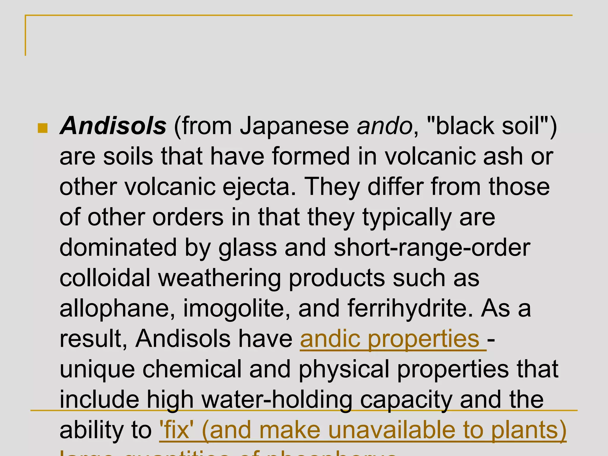2. soil orders and their features | PPTX