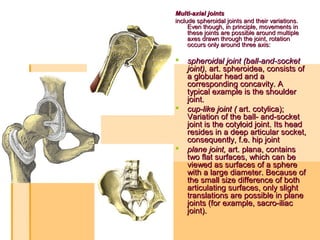 Connection of bones | PPT