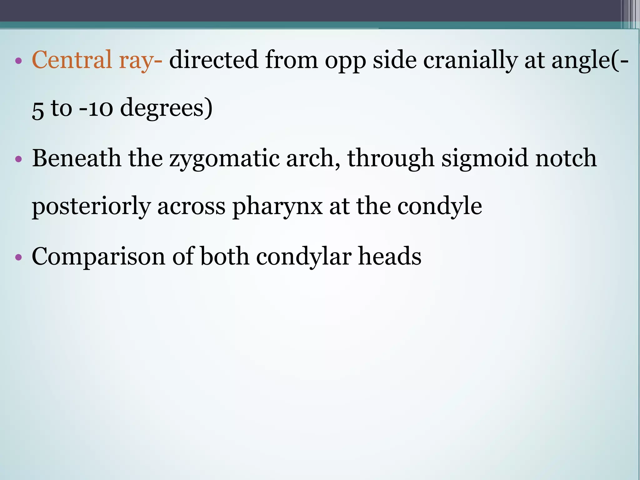 TMJ Radiology & Applied Aspect | PPTX