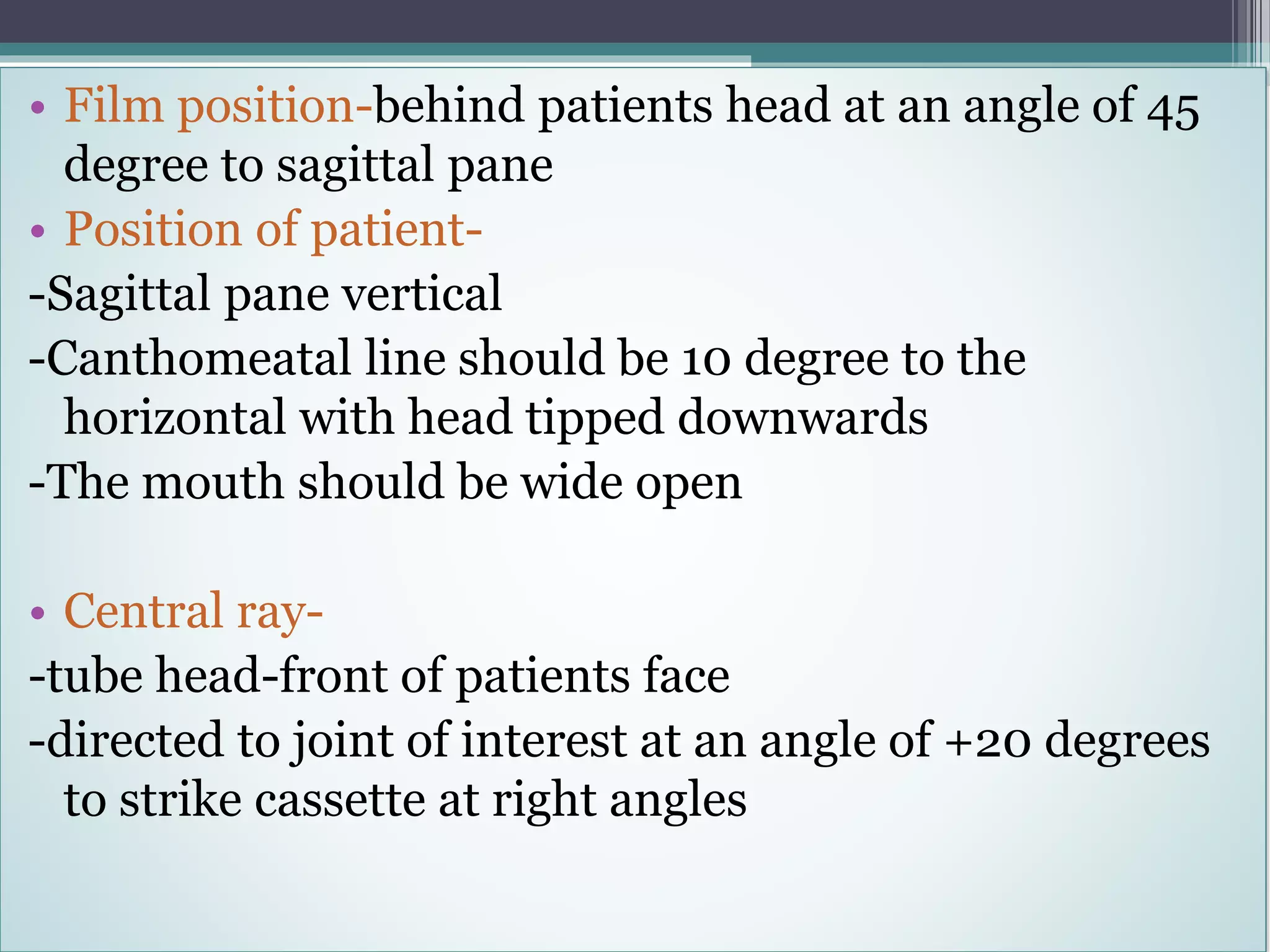 TMJ Radiology & Applied Aspect | PPTX