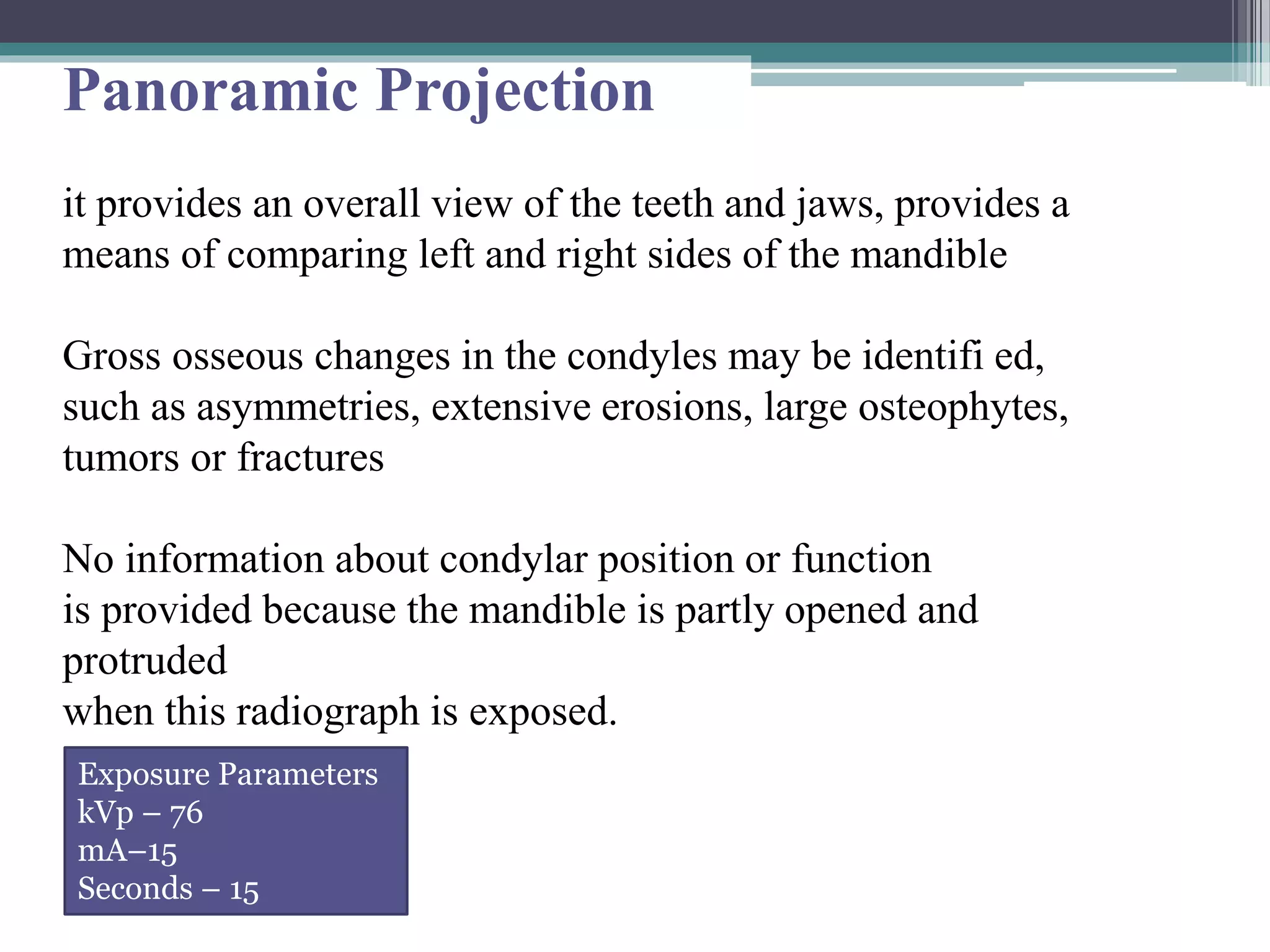 TMJ Radiology & Applied Aspect | PPTX
