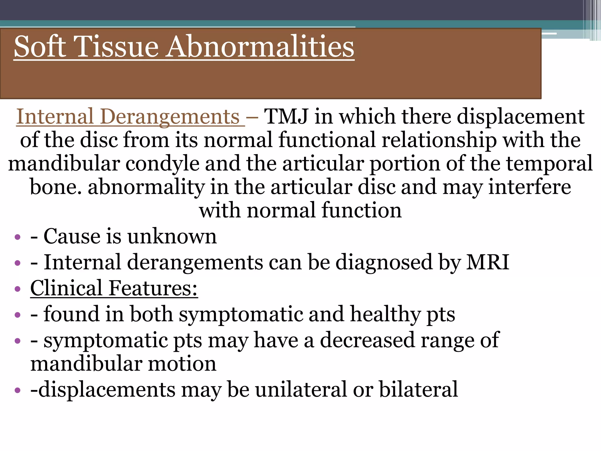 TMJ Radiology & Applied Aspect | PPTX