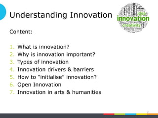 2. understanding innovation | PPTX