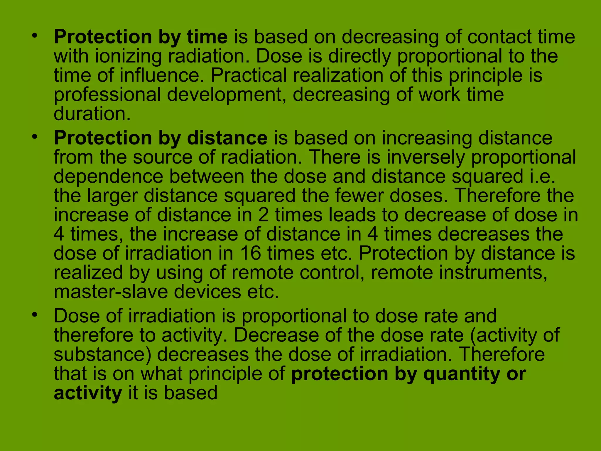 Hygienic regulation of ionizing radiation as a base of radiation Safety ...