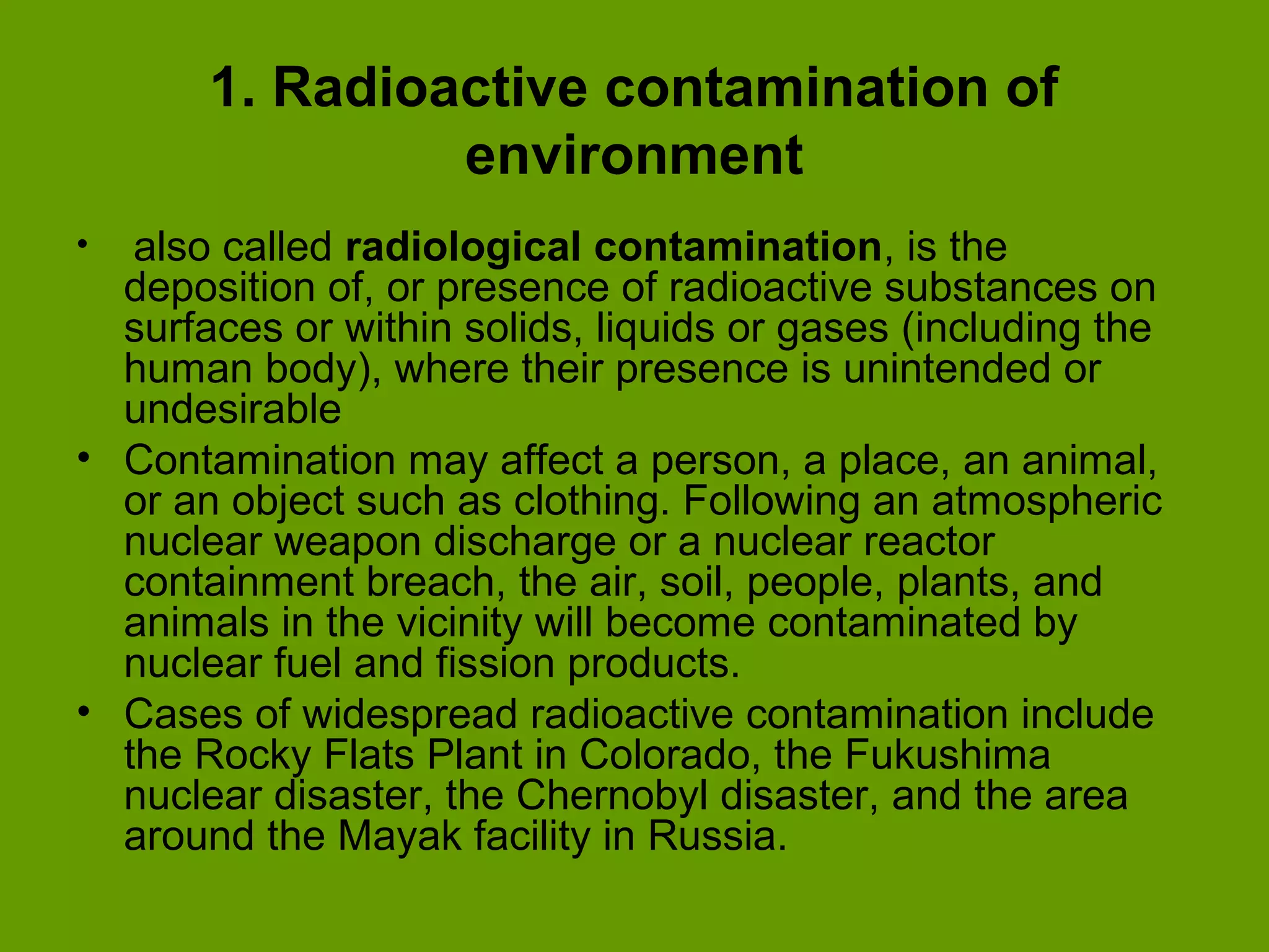 Hygienic regulation of ionizing radiation as a base of radiation Safety ...
