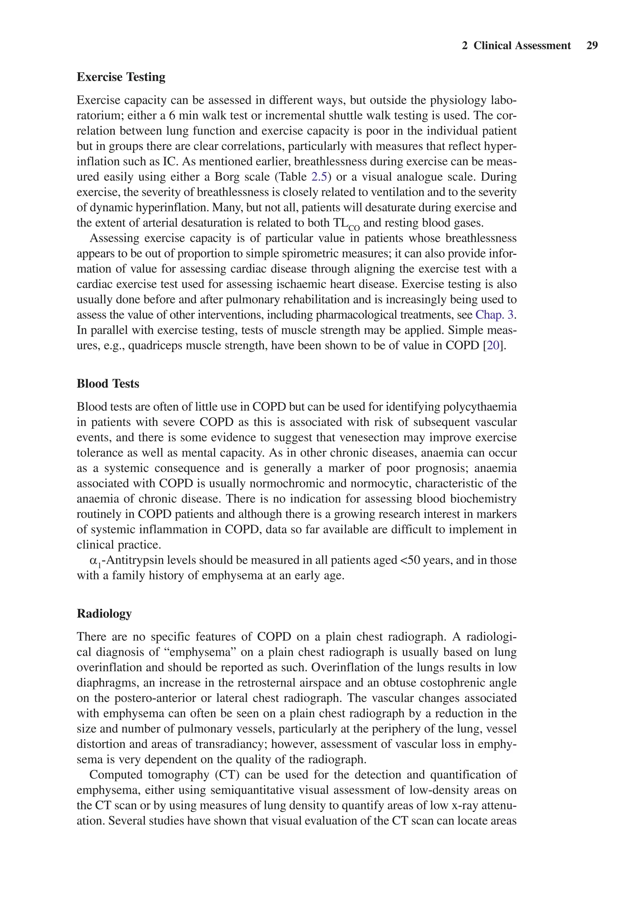 CLINICAL ASSESSMENT OF COPD | PDF
