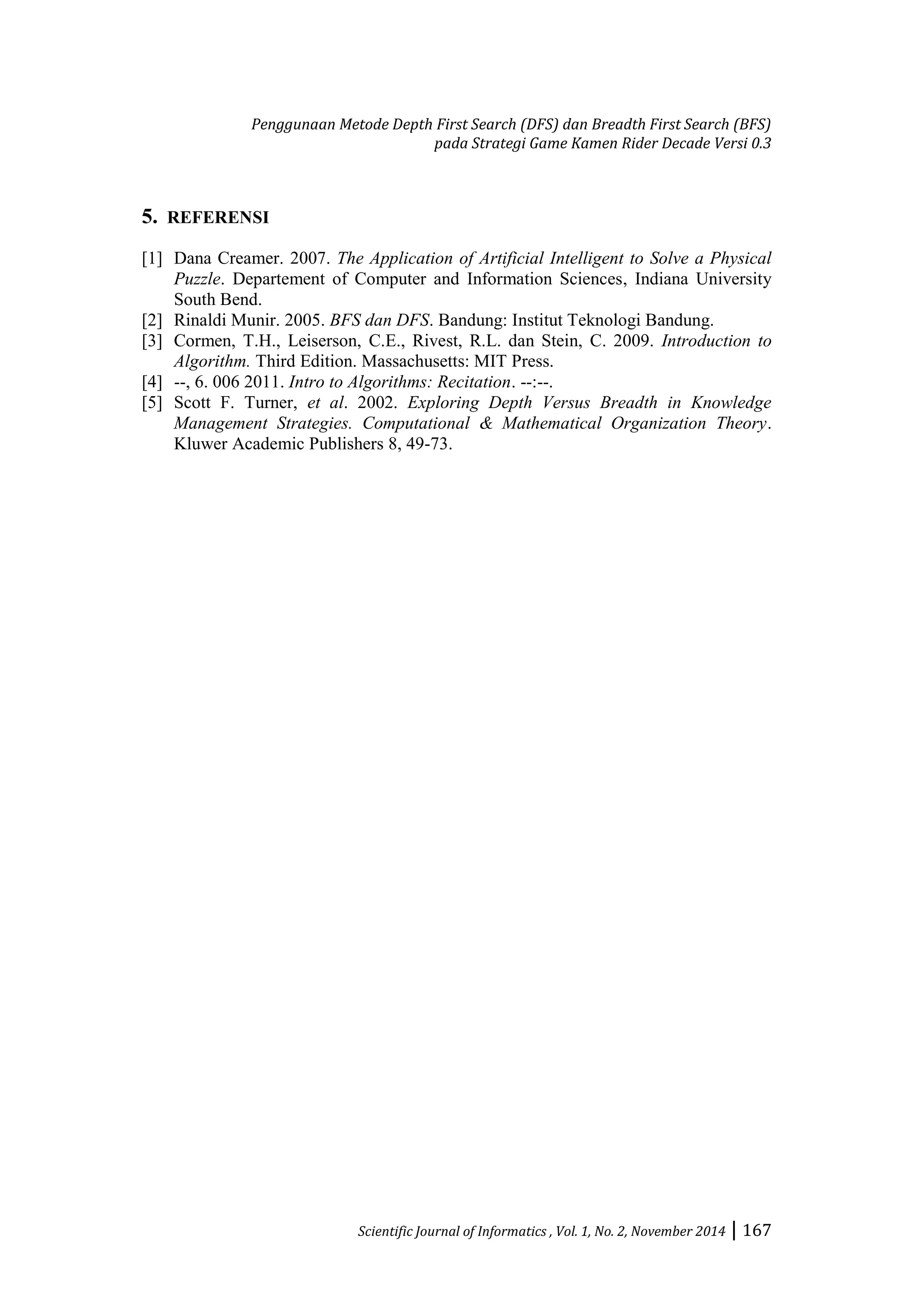 Jurnal Journal - Penggunaan Metode Depth First Search (DFS) dan Breadth ... Jurnal Journal - Penggunaan Metode Depth First Search (DFS) dan Breadth ...