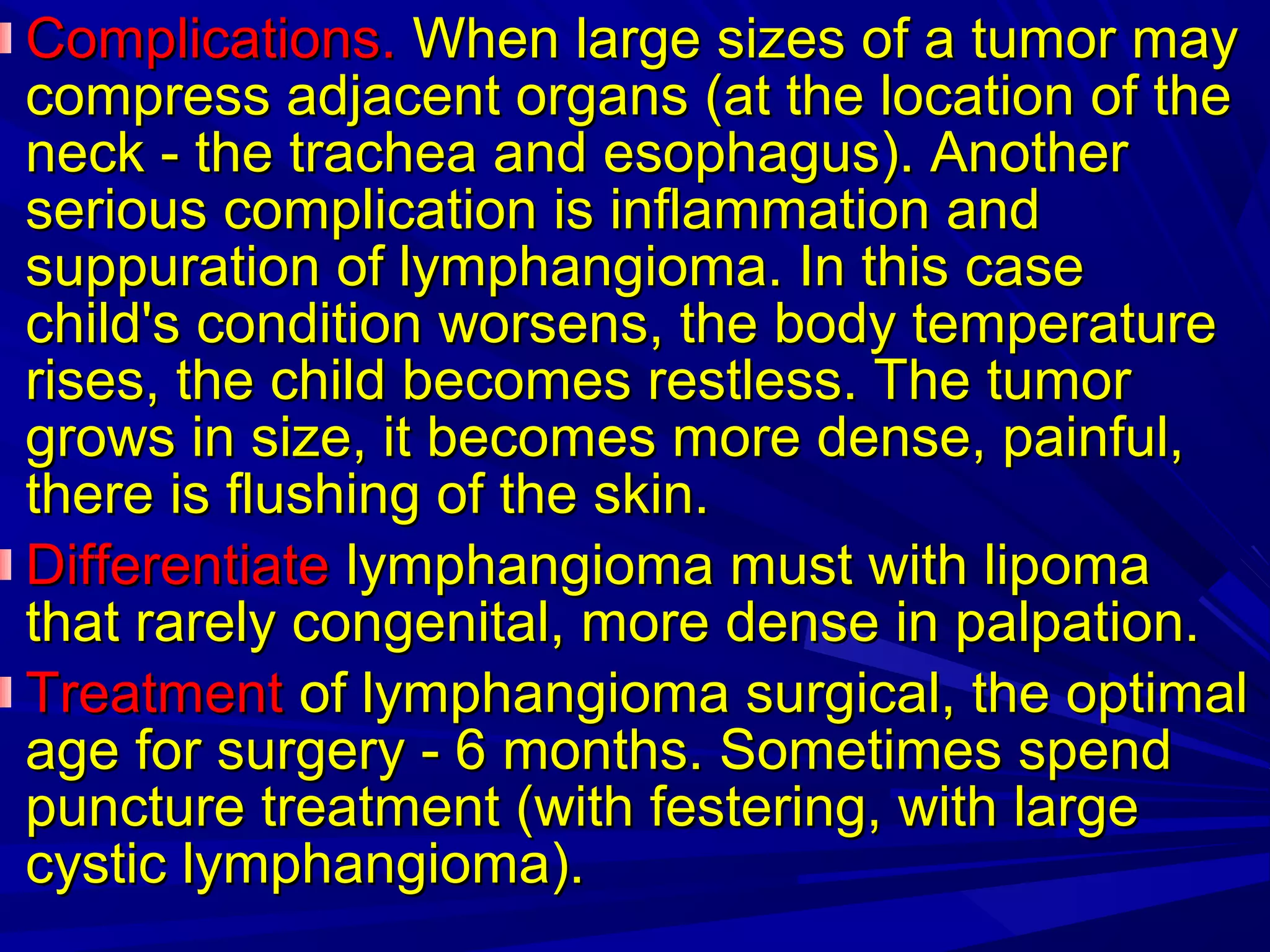 Benign & Malignant soft tissue Tumors in children | PPT